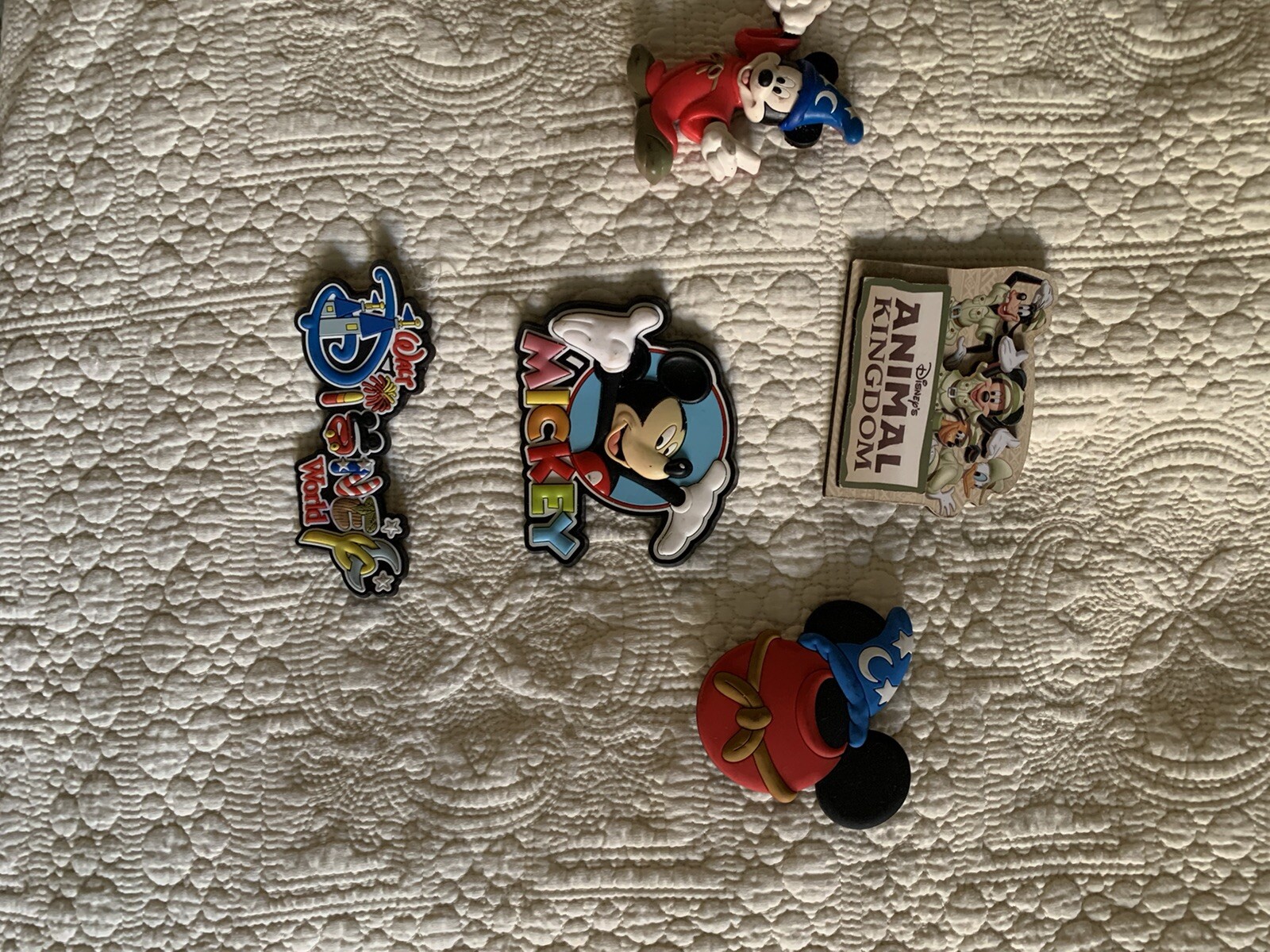 Lot of 5 Disney Parks Magnets Animal Kingdom Disney Canada 3D Plus More ...