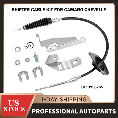 Shifter Cable w/ clips for Camaro Chevelle Monte Carlo El Camino ...