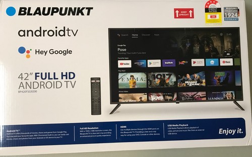 Blaupunkt 42" Full HD Smart TV w/ Android - Pre-Owned, Fully Tested ...