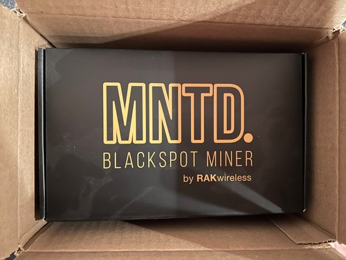 MNTD Blackspot US915 Black Miner - In Hand/Brand New Crypto Hotspot | eBay