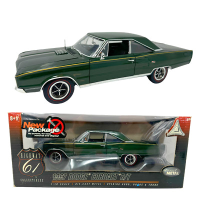 Highway 61 Collectibles 1967 Dodge Coronet R/T Mopar 1:18 Diecast | eBay