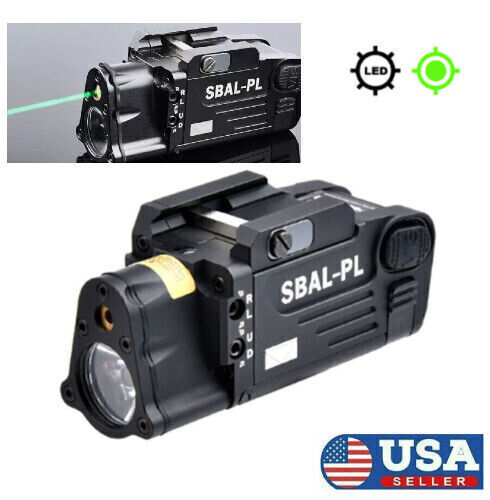 WADSN Aluminum SBAL-PL IR Green Laser SBAL-PL Flashlight Rifle Hunting ...