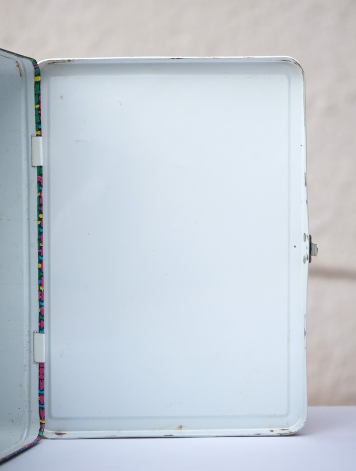 Vintage 60s/70s Metal Lunchbox Lunch Box Foreing Made in Italy Very ...