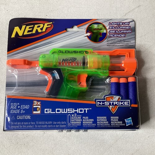 NEW NERF N-Strike Glowshot Dart Gun Hasbro Lights Up | eBay