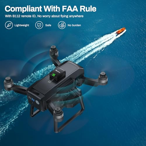 B112 FAA Compliant Remote ID Module, GPS Tracking, 5-Hour Long Battery ...