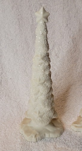 Snowbabies Dept 56 Starry Pines Set of 2 Christmas Trees | eBay