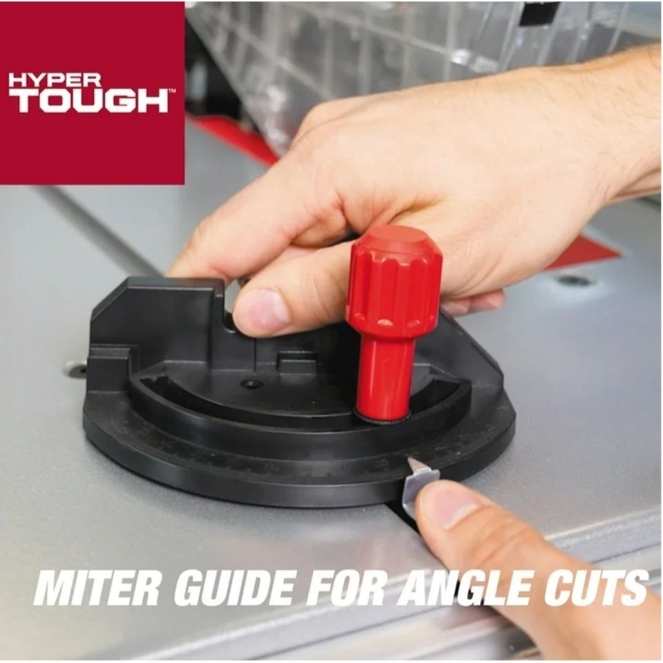 Hyper Tough 10-inch 15Amp Table Saw, TS1001 | eBay