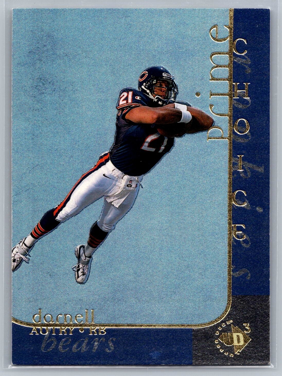 1997 UPPER DECK PRIME ROOKIES CARD # 20 Darnell Autry - Chicago Bears ...