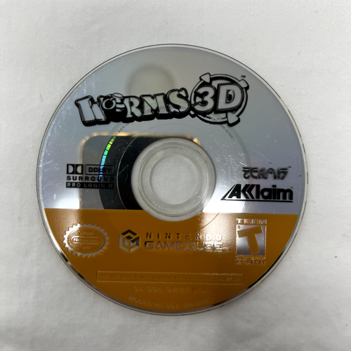 Worms 3D (Nintendo GameCube, 2004) Disc Only - Tested + Free Shipping ...