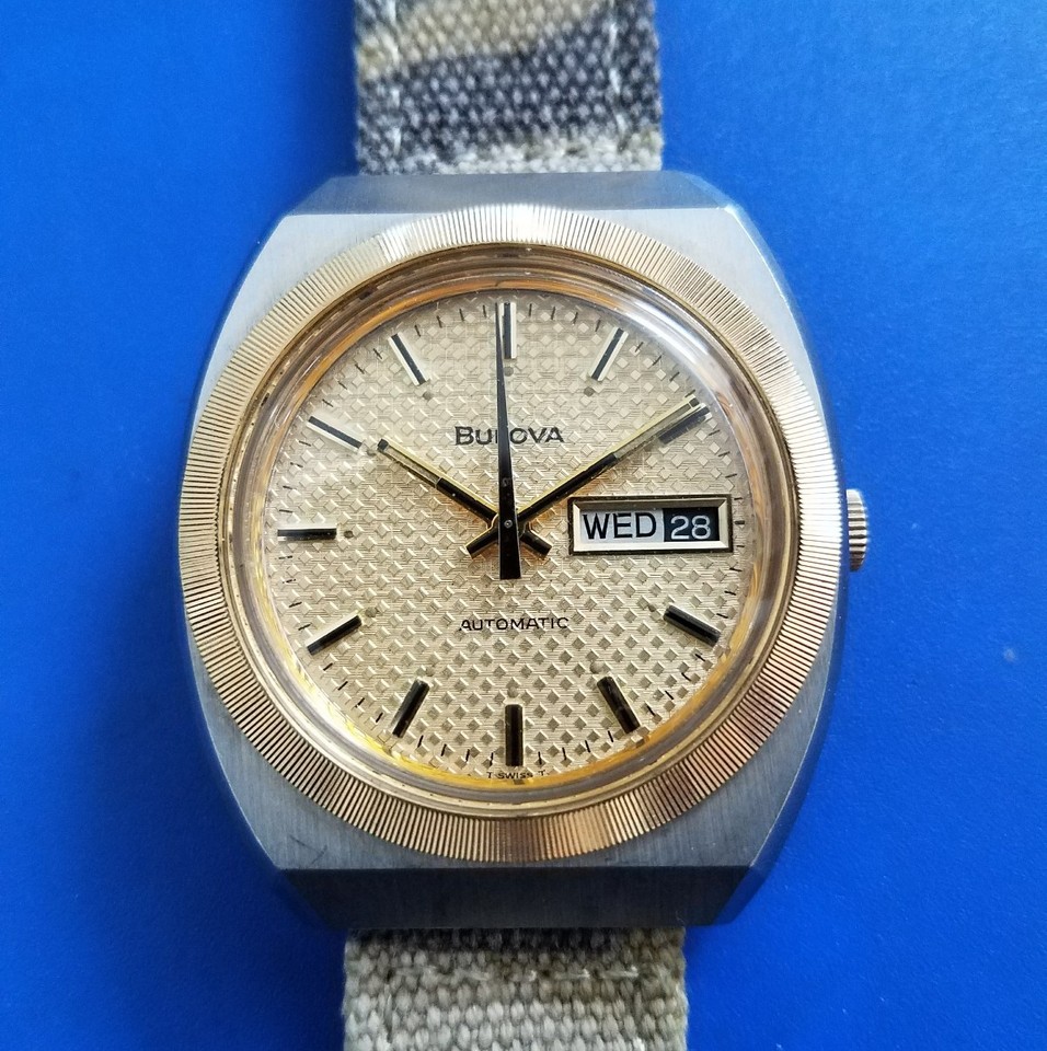 Vintage 1977 Mans Bulova *N7* Self Winding FULLY SERVICED! | eBay