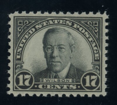 US Stamp #697 Woodrow Wilson 17c - PSE Cert - XF-SUP 95 - MNH - SMQ ...