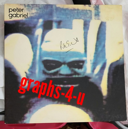 Peter Gabriel Autograph genesis signed g proof | eBay
