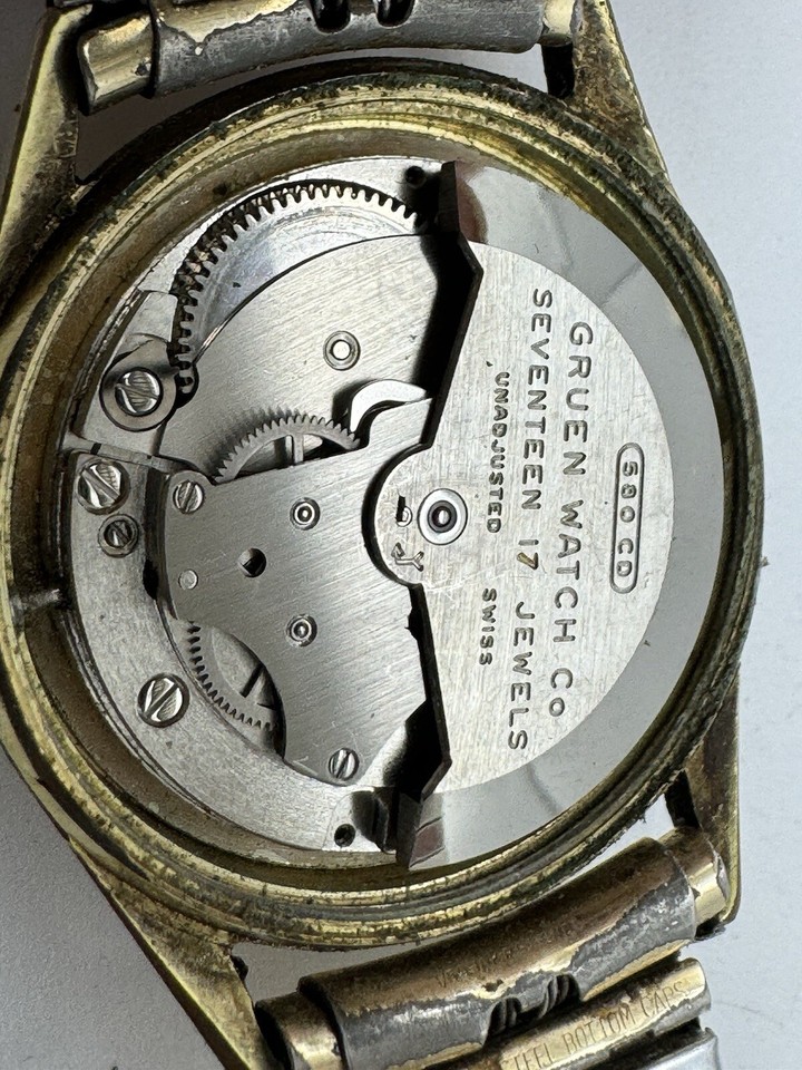 Gruen Precision Vintage Automatic 32mm Watch on Stainless Steel | eBay