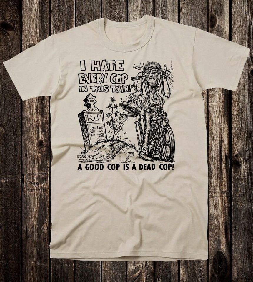 Hot Rod Tee T Shirt Vtg Art Ed Big Daddy Roth Studios Good Cop is a ...