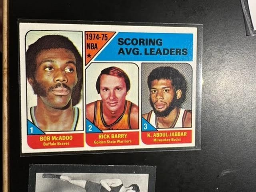 1975-76 Topps Basketball #1 NBA Scoring Average Leaders | eBay