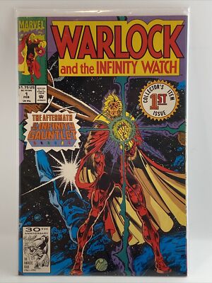 Warlock and the Infinity Watch #1 1992 Marvel comics collectors item ...