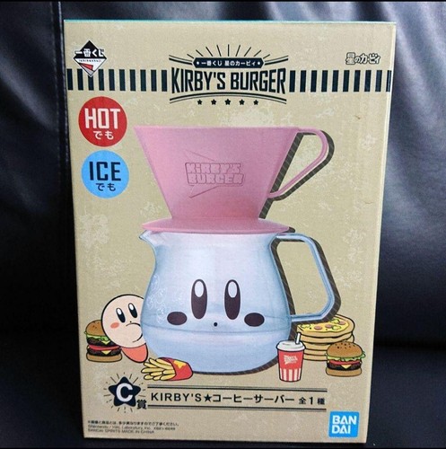 BANDAI Ichiban Kuji Kirby's Dream Land Kirby's Coffee Server Dripper Bottle New | eBay