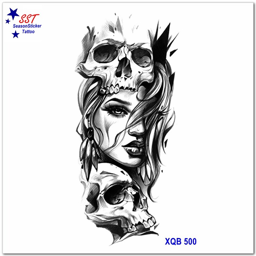 Female Demon Tattoo Designs