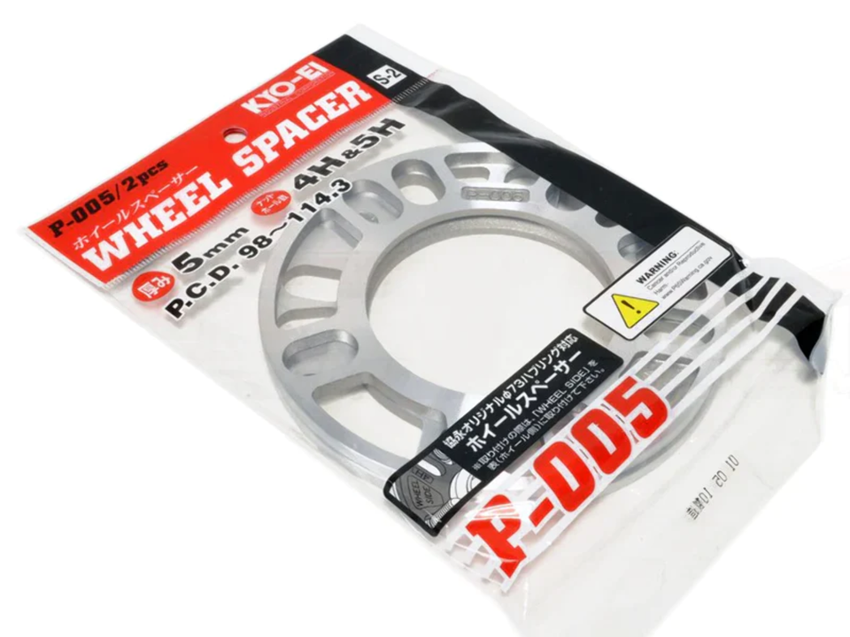 Project Kics Universal Wheel Spacers - 5mm (2 Pack) | eBay