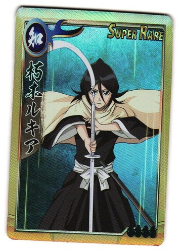 Rukia Kuchiki Super Rare SS-01-065 Bleach Anime CCG TCG Card | eBay