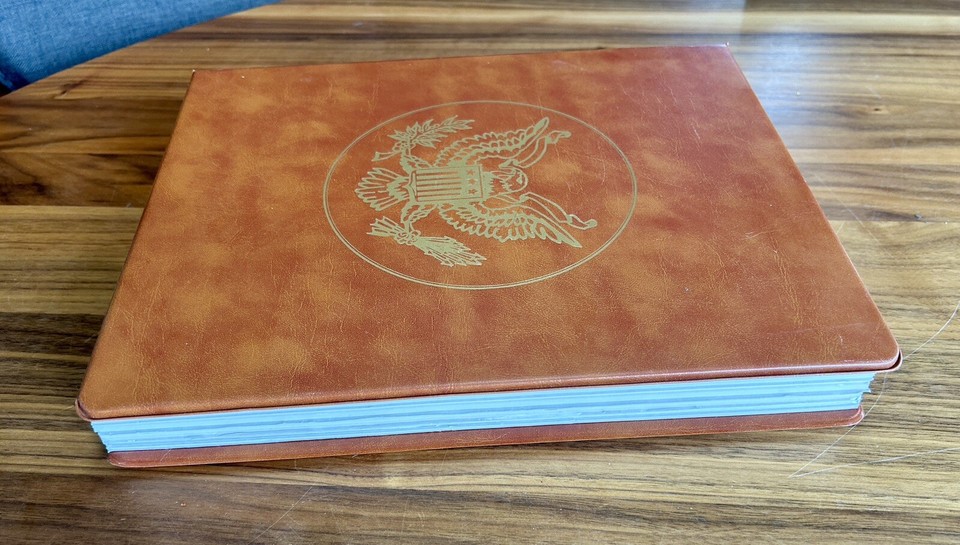 H.E. Harris United States Stamp Plate Block Album Volume B 1964-1992 ...