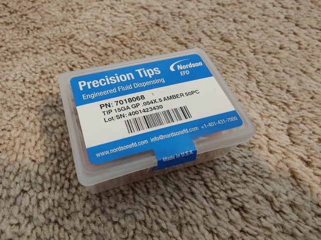 Nordson EFD Precision Tips 15ga 7018068 Amber 50 Pcs for sale online | eBay