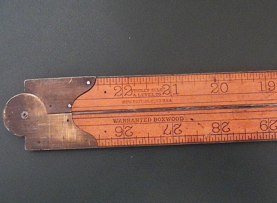 Vintage Stanley Rule No. 94 Four-Foot Four-Fold Folding Rule | eBay