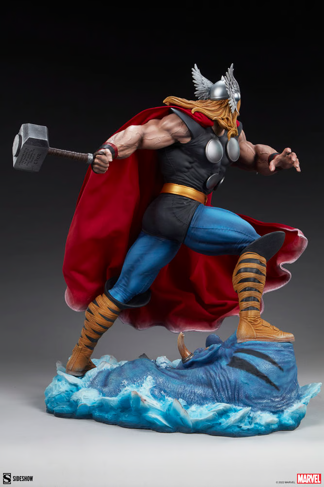 CLASSIC THOR / GOD OF THUNDER~PREMIUM FORMAT FIGURE~LE 850~SIDESHOW ...