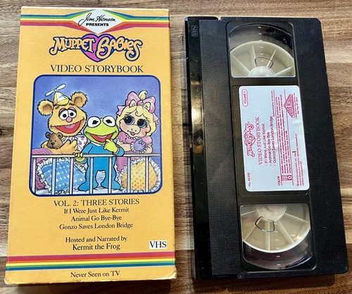 Vintage Muppet Babies Video Storybook Vol. 2 (VHS 1986) Jim Henson ...