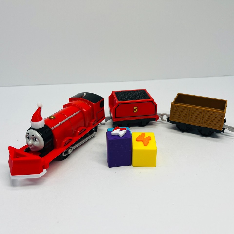 Thomas & Friends Trackmaster James Christmas Snow Plow Train CUSTOM 3D ...