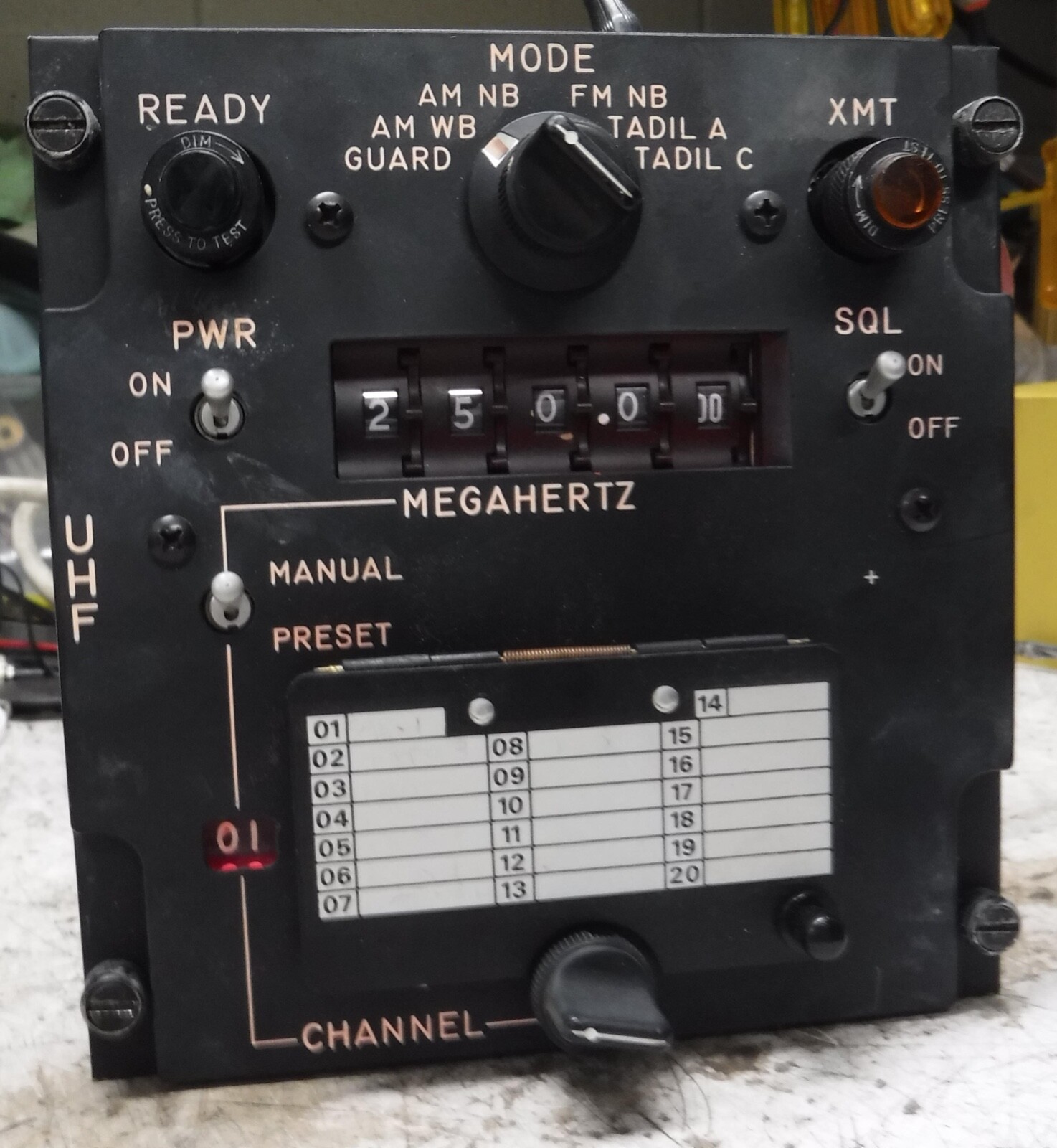 GRC-171 CONTROL HEAD, COOL FOR SIM PROJECTS LOT OF 2 FREE SHIPPING | eBay