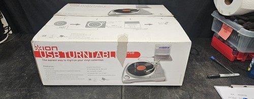 Ion USB Turntable ITTUSB New Sealed Digitize Your Vinyl Collection | eBay