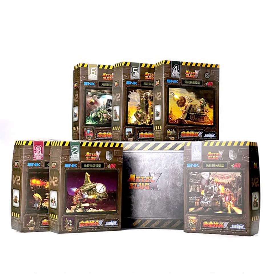 HiPlay XINSHI MODEL Plastic Model Kits: Metal Slug X Set - 6: Tank ...