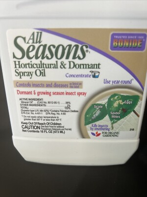 All Seasons Horticultural Spray Oil ( 16 oz ) For Trees Citrus ...