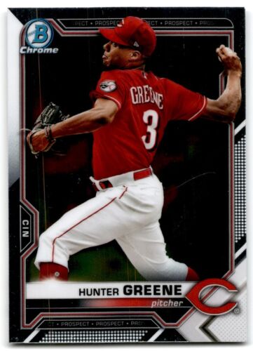 2021 Bowman Chrome Hunter Greene A Baseball Cards #BCP-127 | eBay