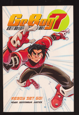 ANIME MANGA BOOK GO BOY 7 READY SET GO! PEYER SOMMARIVA JUSTICE GRAPHIC ...