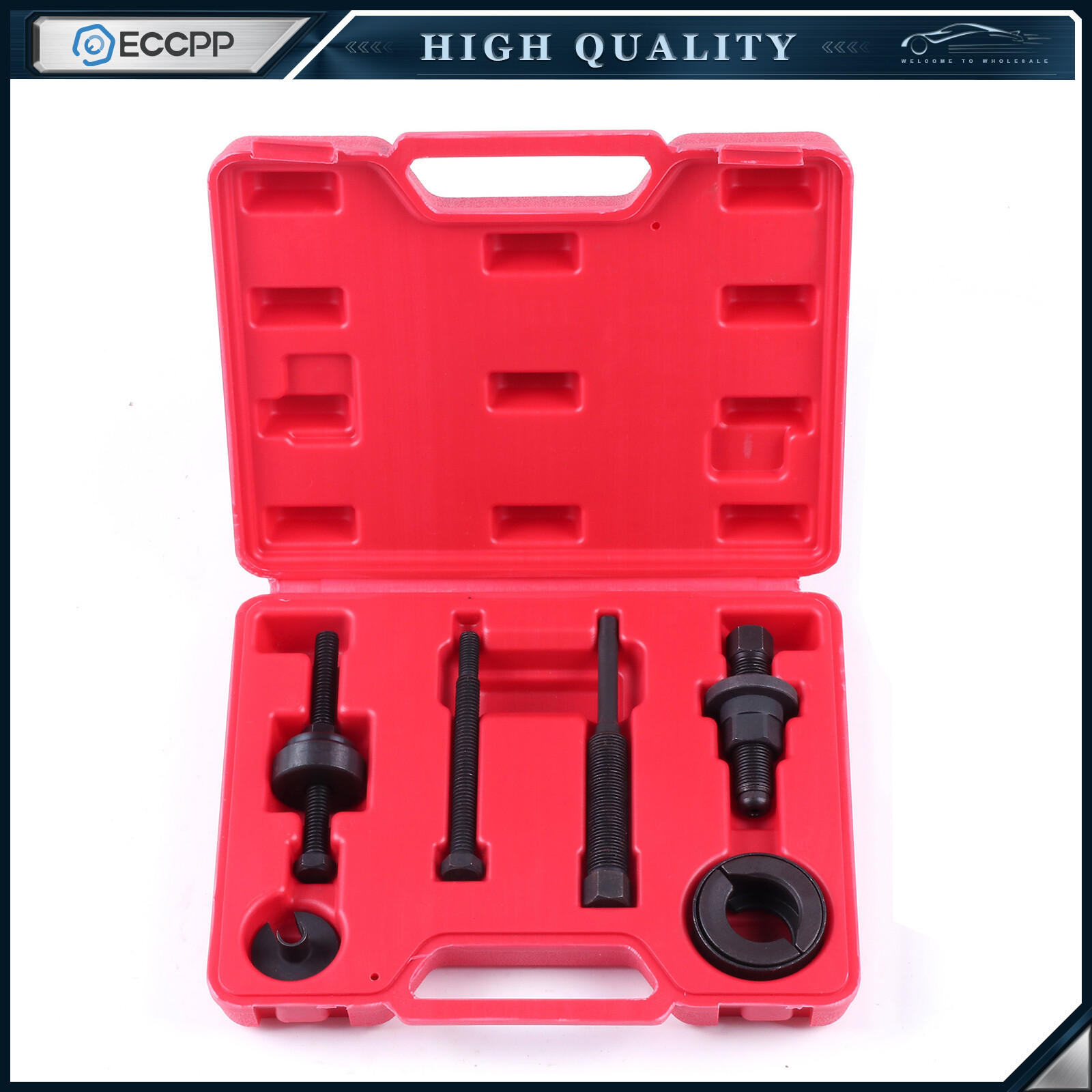 Power Steering Pump Pulley Puller Remover Install Tool Kit for GM ...