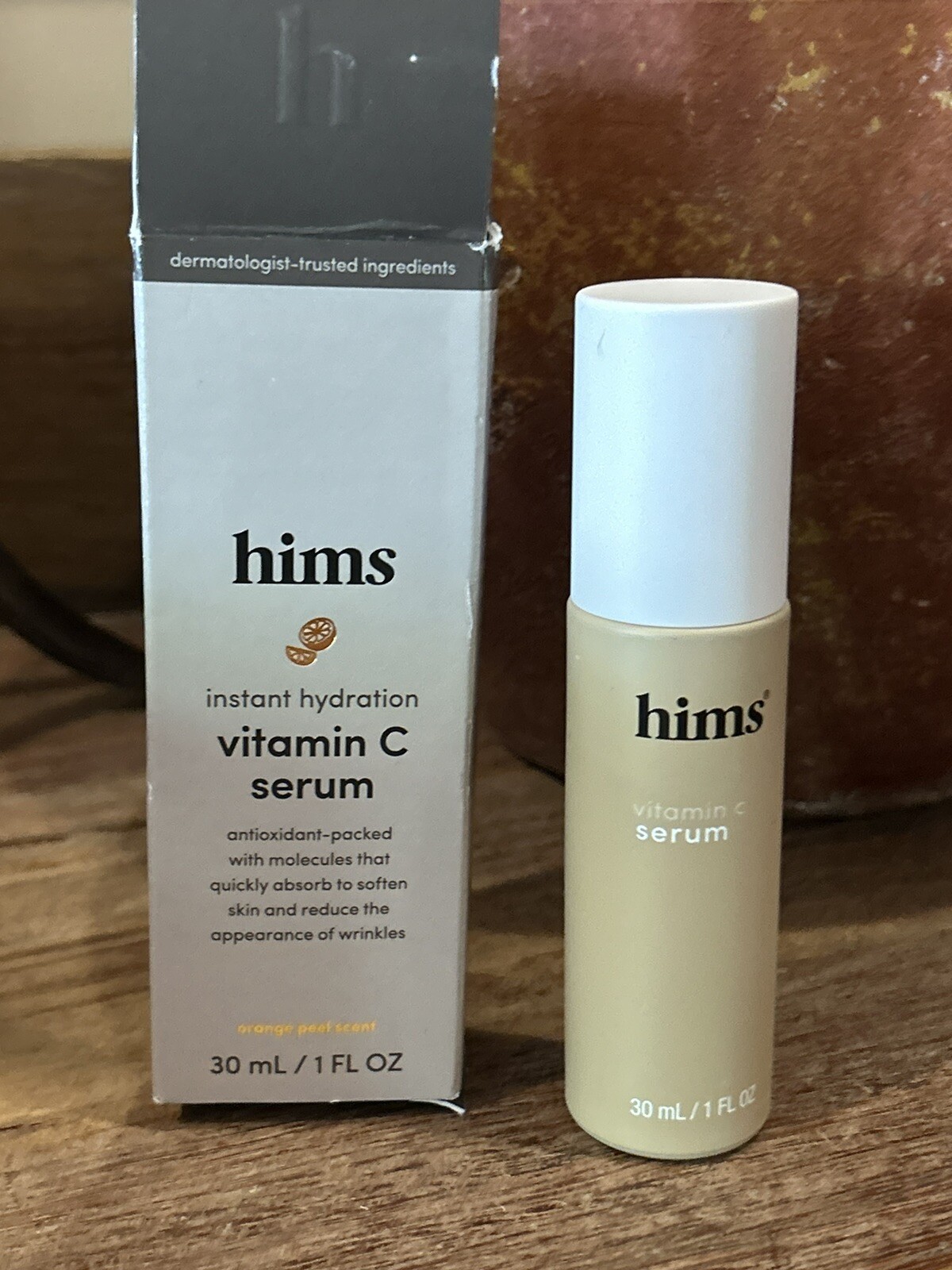 NEW IN BOX HIMS VITAMIN C SERUM COMPLEXION BALANCE + ANTIOXIDANTS 1 OZ ...