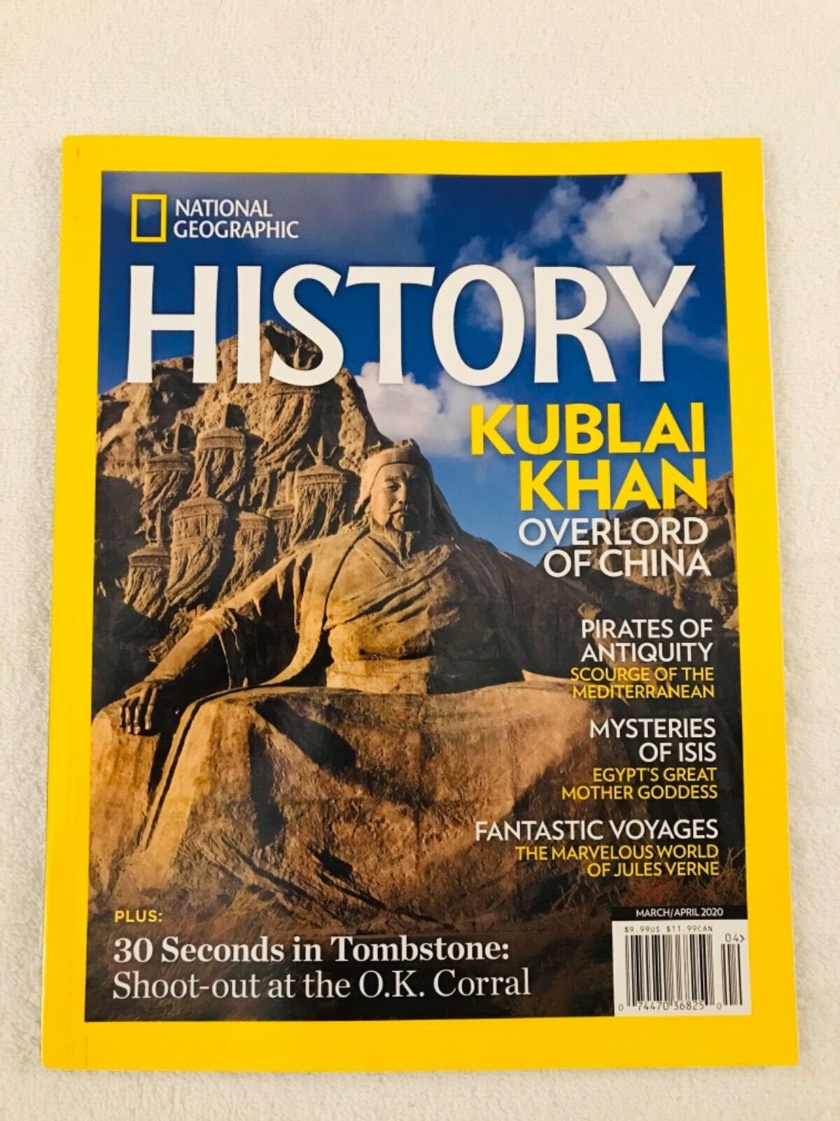 National Geographic History Magazine March/April 2020 Kublai Khan Jules ...