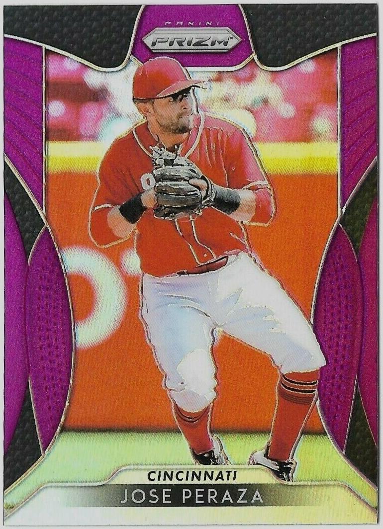 2019 Panini Prizm - Tier III Jose Peraza #249 Purple Prizm for sale ...