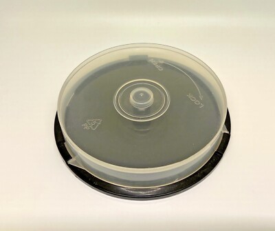 120 PCS NEW 10-CD CAKE BOX SPINDLE STORAGE CASE HOLD CD DVD BDR BLURAYS ...