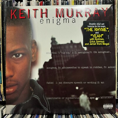 KEITH MURRAY - ENIGMA (VINYL 2LP) 1996!! RARE!! ERICK SERMON + BUSTA ...