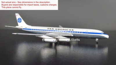 Aeroclassics 1/400 PanAm DC-8-62 N1803 Diecast Metal Model Plane | eBay