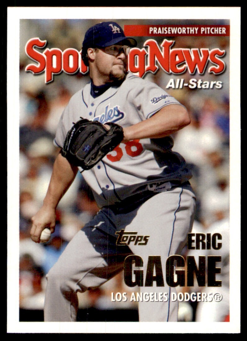 2005 TOPPS ERIC GAGNE LOS ANGELES DODGERS #728 | eBay