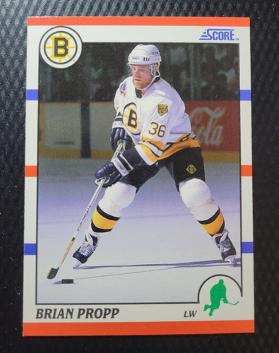 1990-91 Score American BRIAN PROPP Boston Bruins Hockey NHL Card #269 ...