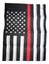 12x18 Embroidered USA Fire Thin Red Line Nylon Sleeved Garden Flag 12 ...