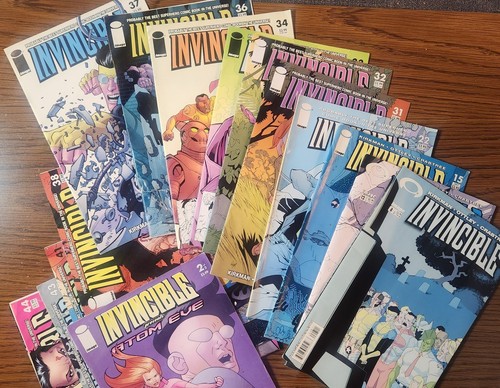 Invincible Comic Book Lot Of 15 Books, As Pictured. | eBay