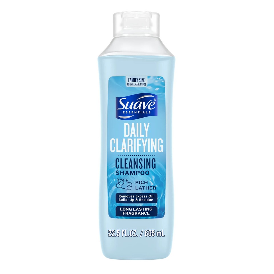 Suave Essentials Daily Clarifying & Cleansing Shampoo, 22.5 fl oz | eBay