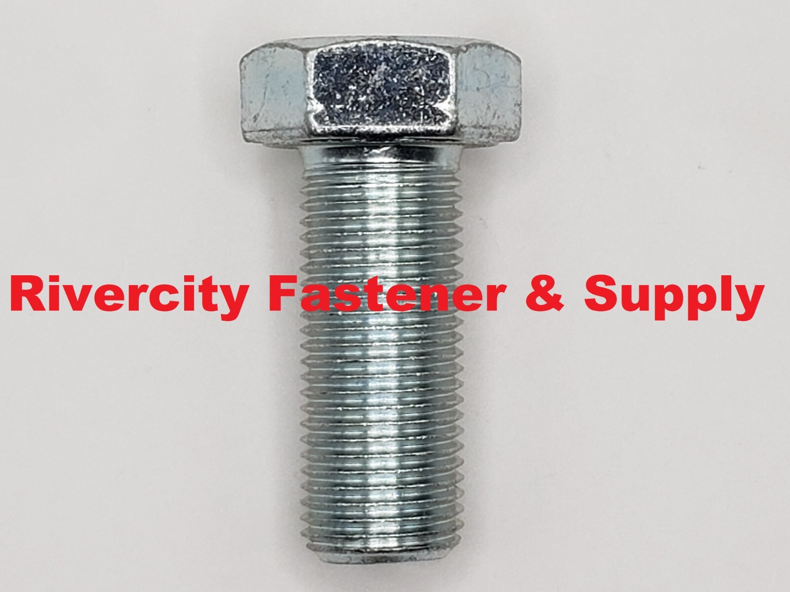 M16-1.5x40 Hex Head Cap Screws / Bolts M16x1.5x40 Zinc 16mm x 40mm Fine ...