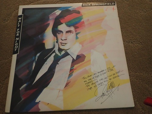 Rick Springfield Vinyl LP Wait For Night lp | eBay